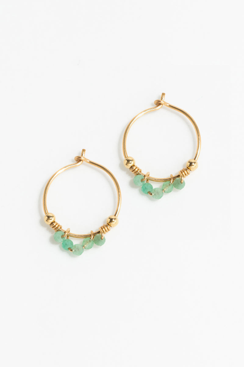 Priya mini hoop earrings – YAY Paris